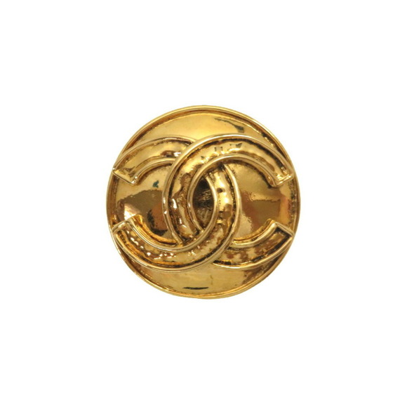 CHANEL | Jewelry | Chanel Coco Mark 94p Gold Brooch 002 | Poshmark